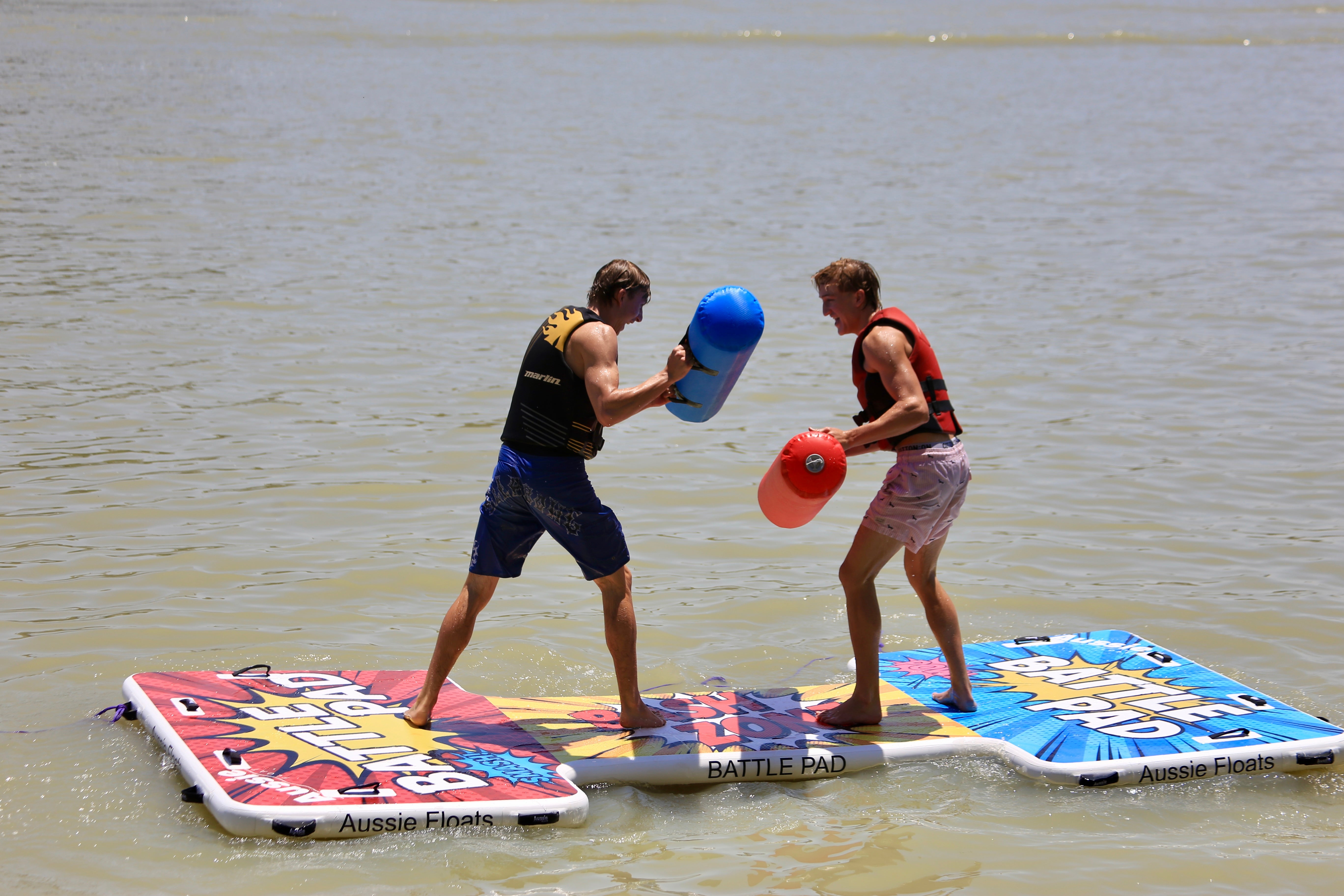 Inflatable Pontoons & Floating Boat Docks Australia | Aussie Floats